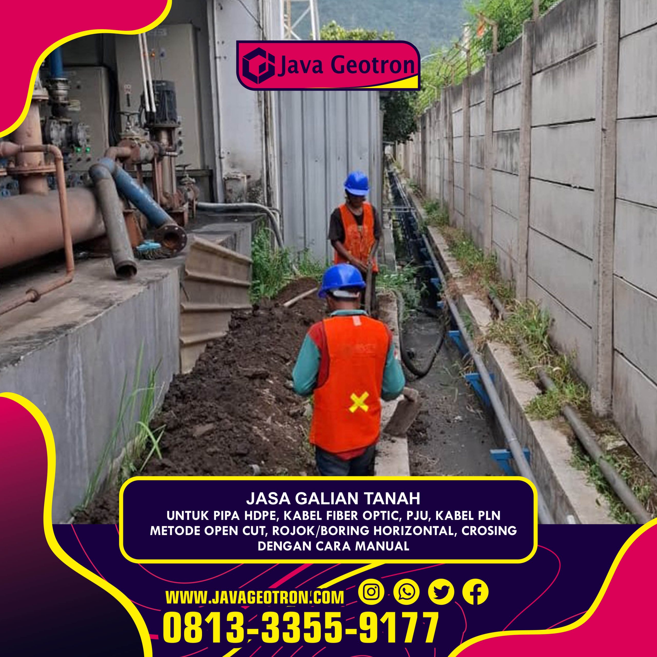 JASA ROJOK BORING HORIZONTAL PIPA DAN KABEL - KONTRAKTOR & KONSULTAN